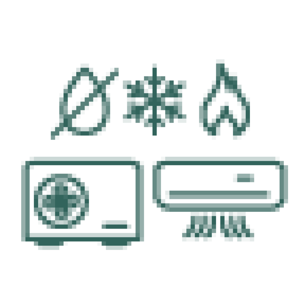 Split unit air conditioner voorgevuld SC 6053 wit